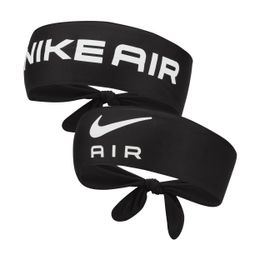 Nike Air schmales Stirnband mit Grafik für Damen - Schwarz