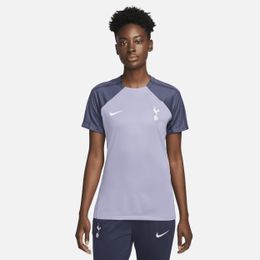 Tottenham Hotspur Strike Nike Dri-FIT Fußball-Oberteil aus Strickmaterial für Damen - Lila