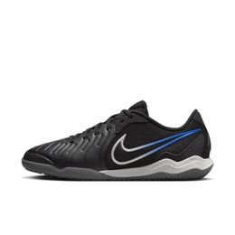 Nike Tiempo Legend 10 Academy Low Top Fußballschuh für Hallen- und Hartplätze - Schwarz