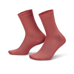 Nike transparente Crew-Socken für Damen (1 Paar) - Rot