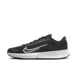 NikeCourt Vapor Lite 2 Herren-Tennisschuh für Hartplätze - Schwarz