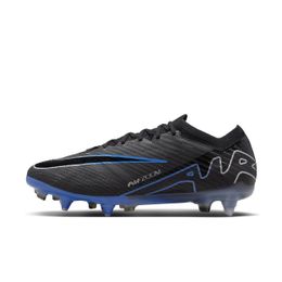 Nike Mercurial Vapor 15 Elite Low Top Fußballschuh für weichen Rasen - Schwarz