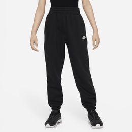 Nike Sportswear Club Fleece lockere Hose für ältere Kinder (Mädchen) - Schwarz