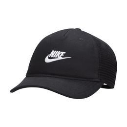 Nike Rise strukturierte Trucker-Cap - Schwarz