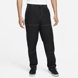 Nike SB Herren-Skateboardhose mit doppeltem Knie - Schwarz