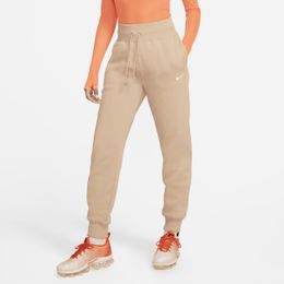 Nike Sportswear Phoenix Fleece Damen-Jogger mit hohem Bund - Braun