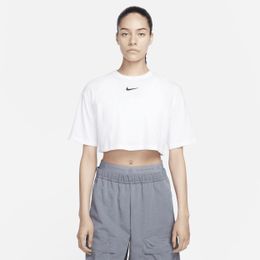 Nike Sportswear Kurz-T-Shirt für Damen - Weiß