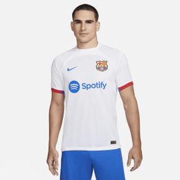 FC Barcelona 2023/24 Stadium Away Nike Dri-FIT Fußballtrikot für Herren - Weiß