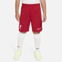 Liverpool FC 2023/24 Stadium Home Nike Dri-FIT Fußball-Shorts für ältere Kinder - Rot