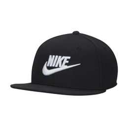 Nike Dri-FIT Pro strukturierte Futura-Cap - Schwarz