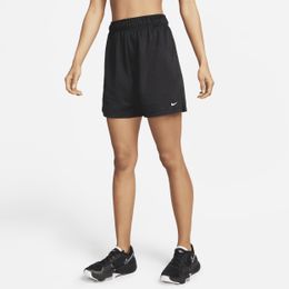 Nike Attack Dri-FIT Fitness-Shorts ohne Futter mit mittelhohem Bund für Damen (ca. 12,5 cm) - Schwarz