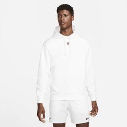 NikeCourt Tennis-Hoodie aus Fleece für Herren - Weiß