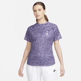 Tottenham Hotspur Academy Pro Nike Dri-FIT Pre-Match-Fußballoberteil für Damen - Blau