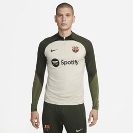 FC Barcelona Strike Nike Dri-FIT Fußball-Drill-Oberteil für Herren - Braun