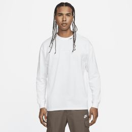 Nike Sportswear Premium Essentials Langarm-T-Shirt für Herren - Weiß