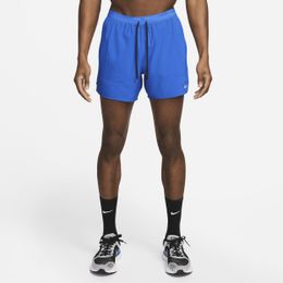 Nike Stride Dri-FIT-Laufshorts mit Futter für Herren (ca. 12,5 cm) - Blau