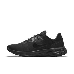 Nike Revolution 6 Herren-Straßenlaufschuh - Schwarz