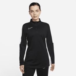 Nike Dri-FIT Academy Drill-Fußballoberteil für Damen - Schwarz
