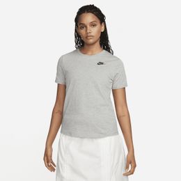 Nike Sportswear Club Essentials Damen-T-Shirt - Grau