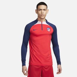 Atlético Madrid Strike Nike Dri-FIT Fußball-Drill-Oberteil für Herren - Rot