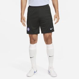 Inter Mailand Strike Nike Dri-FIT Strick-Fußballshorts für Herren - Schwarz