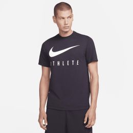 Nike Dri-FIT Trainings-T-Shirt für Herren - Schwarz