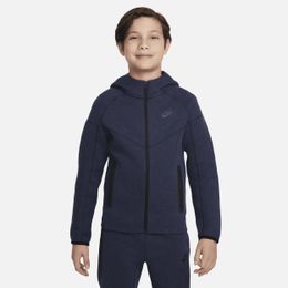 Nike Sportswear Tech Fleece Kapuzenjacke für ältere Kinder (Jungen) - Blau