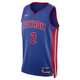 Detroit Pistons Icon Edition 2022/23 Nike Dri-FIT NBA Swingman Trikot für Herren - Blau