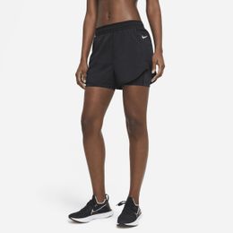 Nike Tempo Luxe 2-in-1-Laufshorts für Damen - Schwarz