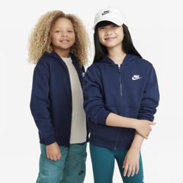 Nike Sportswear Club Fleece Kapuzenjacke für ältere Kinder - Blau