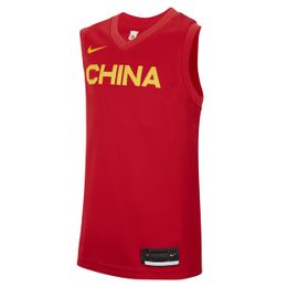 China (Road) Nike Basketballtrikot für ältere Kinder - Rot