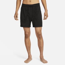 Nike Yoga Dri-FIT-Shorts ohne Futter für Herren (ca. 12,5 cm) - Schwarz