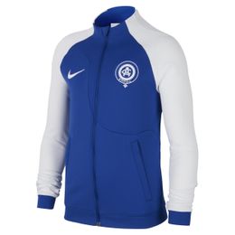 Nike Atlético Madrid Academy Pro Strick-Fußballjacke für ältere Kinder - Blau