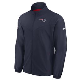 Nike Sideline Repel (NFL New England Patriots) Herrenjacke mit durchgehendem Reißverschluss - Blau