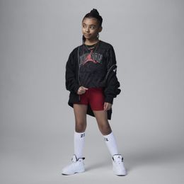 Air Jordan Flight Bike Shorts Set zweiteiliges Set für jüngere Kinder - Rot