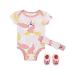 Jordan Outside the Lines 3-Piece Bodysuit Box Set Body-Set für Babys - Pink