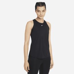 Nike Dri-FIT One Tanktop mit Standard-Passform für Damen - Schwarz