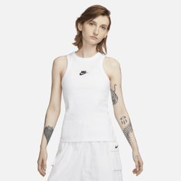 Nike Sportswear Ripp-Tanktop für Damen - Weiß