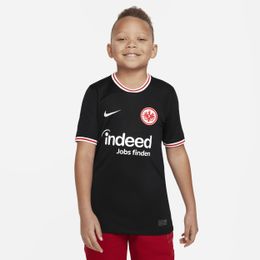Eintracht Frankfurt 2023/24 Stadium Away Nike Dri-FIT Fußballtrikot für ältere Kinder - Schwarz