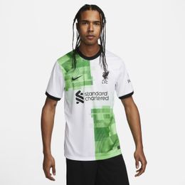 Liverpool FC 2023/24 Stadium Away Nike Dri-FIT Fußballtrikot für Herren - Weiß