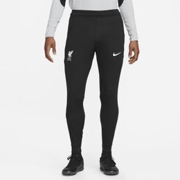 Liverpool FC Strike Elite Nike Dri-FIT ADV Strick-Fußballhose für Herren - Schwarz