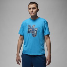 Jordan Girlfriend-T-Shirt mit Grafik für Damen - Blau