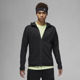 Jordan Dri-FIT Sport Air-Fleece-Hoodie für Herren mit durchgehendem Reißverschluss - Schwarz