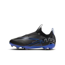 Nike Jr. Mercurial Vapor 15 Academy Low Top Fußballschuh für verschiedene Böden für jüngere/ältere Kinder - Schwarz