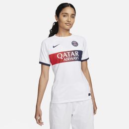 Paris Saint-Germain 2023/24 Stadium Away Nike Dri-FIT Fußballtrikot für Damen - Weiß