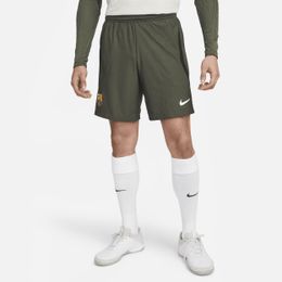 FC Barcelona Strike Elite Nike Dri-FIT ADV Herren-Fußballshorts aus Strickmaterial - Grün