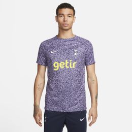 Tottenham Hotspur Academy Pro Nike Dri-FIT Pre-Match-Fußballoberteil für Herren - Blau