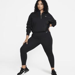 Nike Universa Leggings in voller Länge mit Taschen, mittlerem Halt und hohem Bund für Damen - Schwarz
