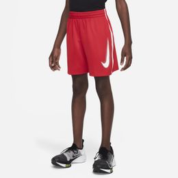Nike Multi Dri-FIT Trainingsshorts mit Grafik für ältere Kinder (Jungen) - Rot