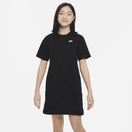 Nike Sportswear T-Shirt-Kleid für ältere Kinder (Mädchen) - Schwarz